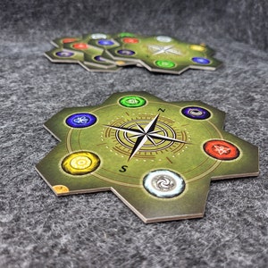 MK Compass Rose - Fanmade Mini Expansion for Mage Knight (1pcs) - Etsy