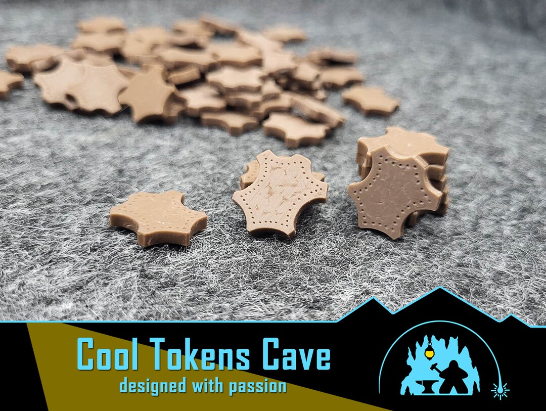 Leather Pelt / Hide Tokens - Etsy