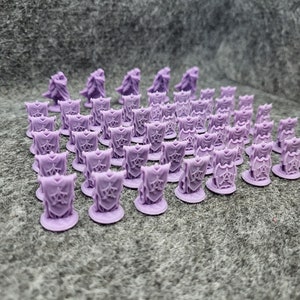 Drow Banners and Spy Purple Set for Tyrants of the Underdark (45pcs) - Etsy