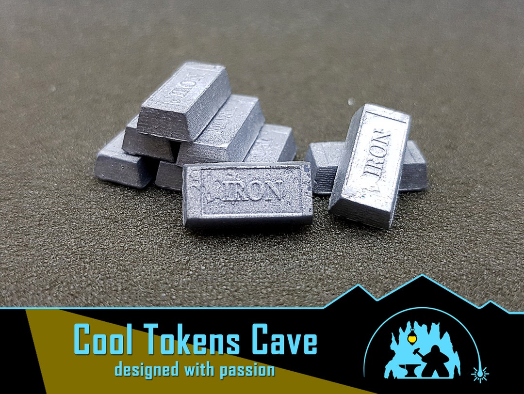 Iron Bar Token - Etsy