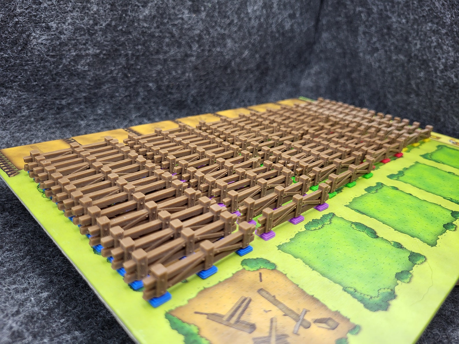 FENCE Tokens - Ideal for AGRICOLA Boardgame (15pcs or 75pcs) - Etsy