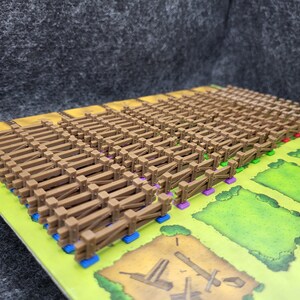 FENCE Tokens - Ideal for AGRICOLA Boardgame (15pcs or 75pcs) - Etsy