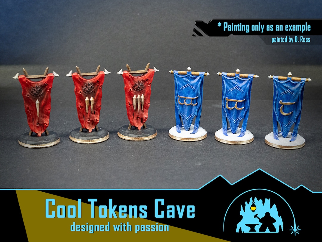 War of the Ring Army Banners, Lord of the Rings Army Banners, Wop (6pcs ...