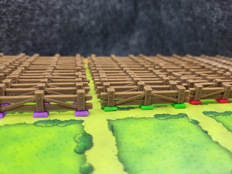 FENCE Tokens - Ideal for AGRICOLA Boardgame (15pcs or 75pcs) - Etsy