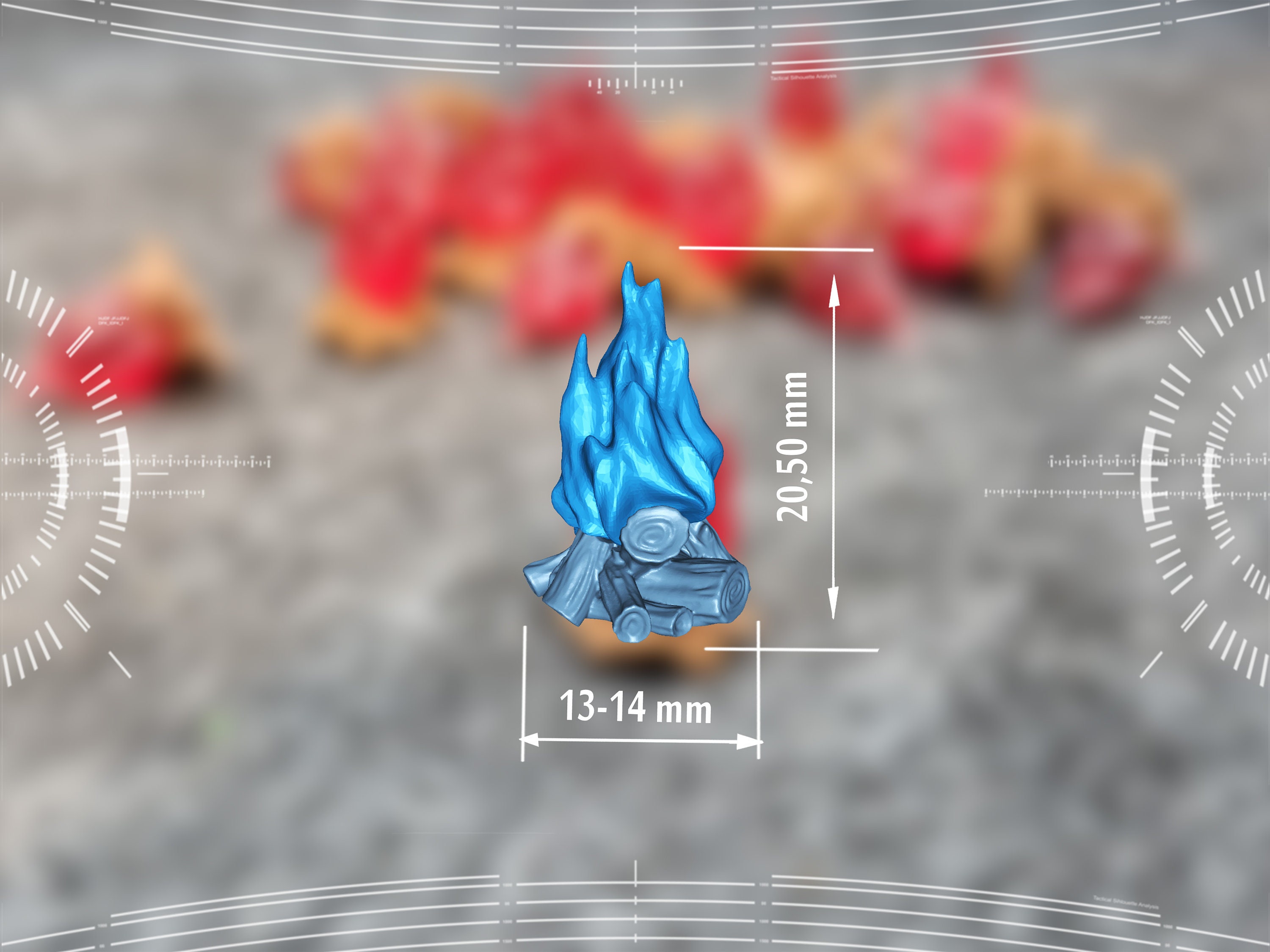 Fireplace / Fire Tokens Can Be Used for Example for - Etsy UK