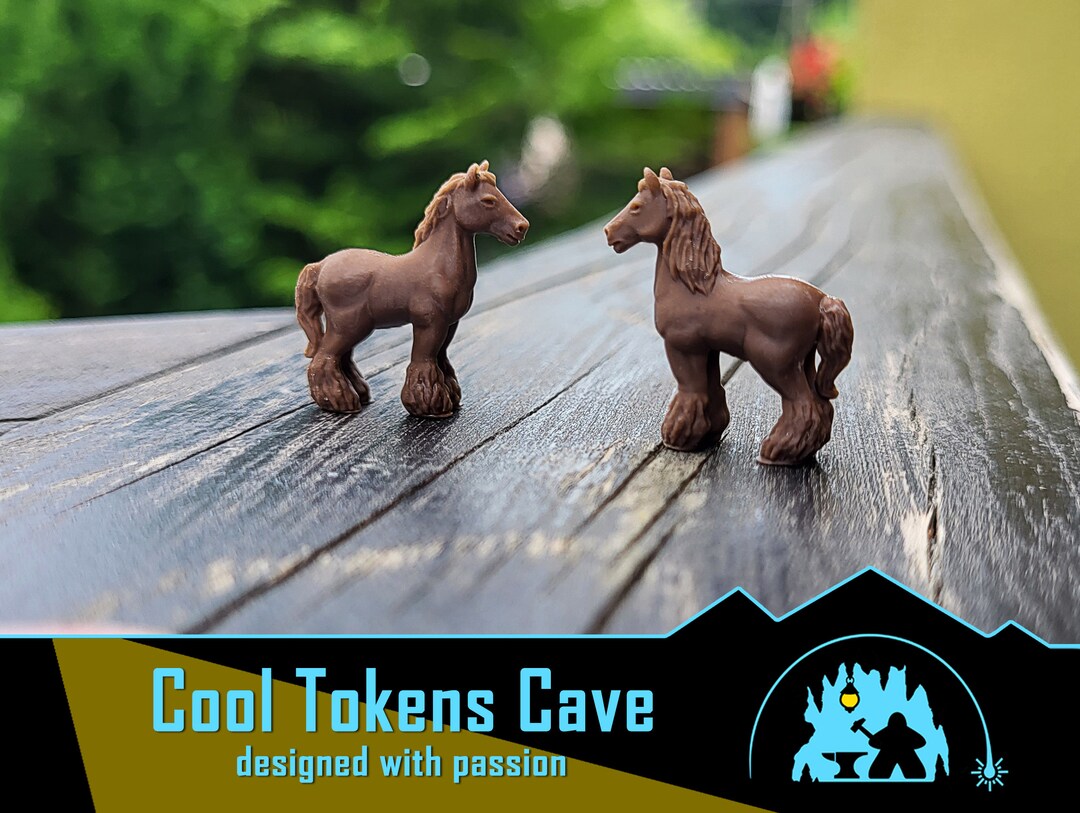 Animal Token - HORSE Ideal for AGRICOLA Boardgame - Etsy