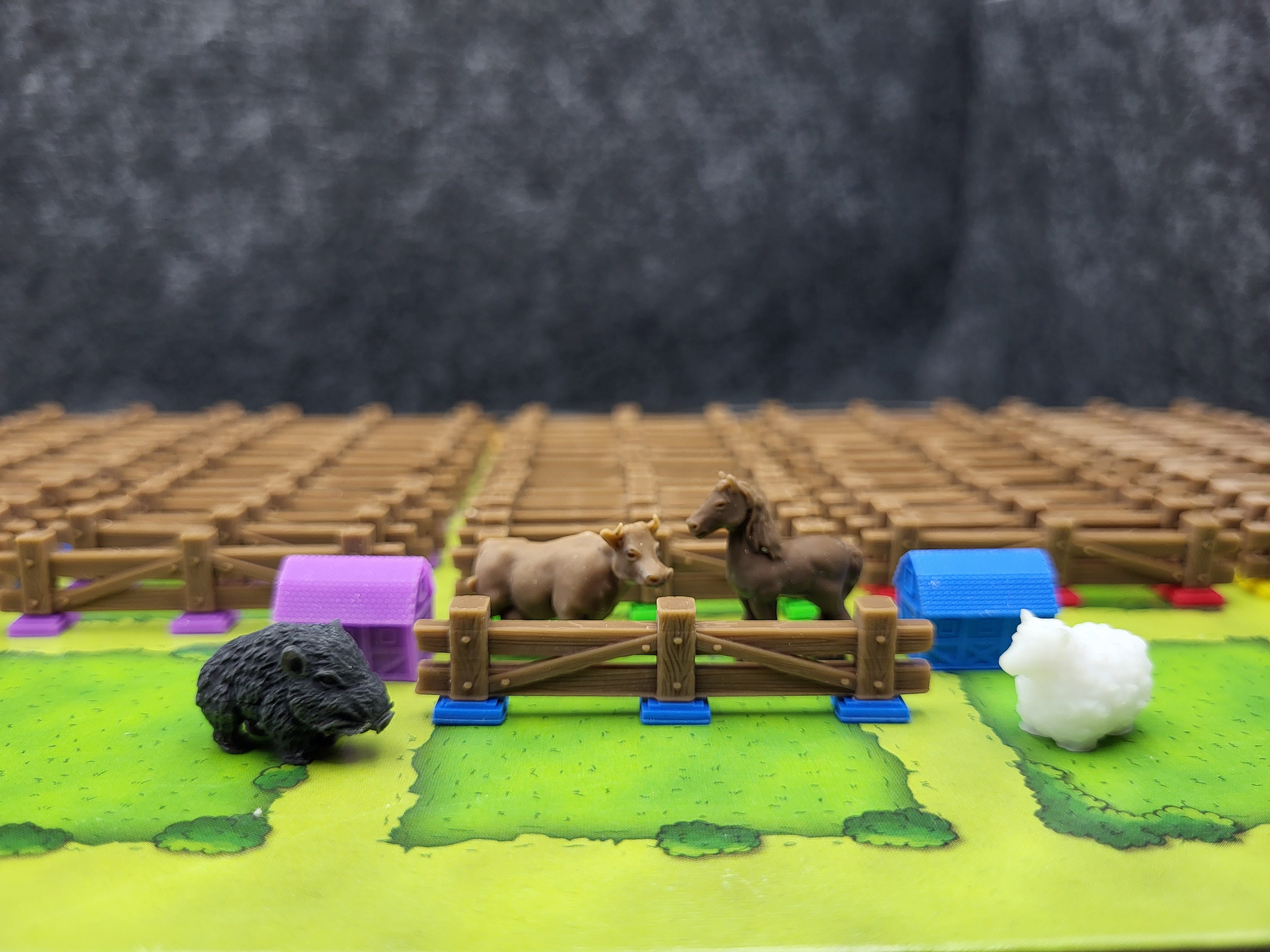 FENCE Tokens - Ideal for AGRICOLA Boardgame (15pcs or 75pcs) - Etsy