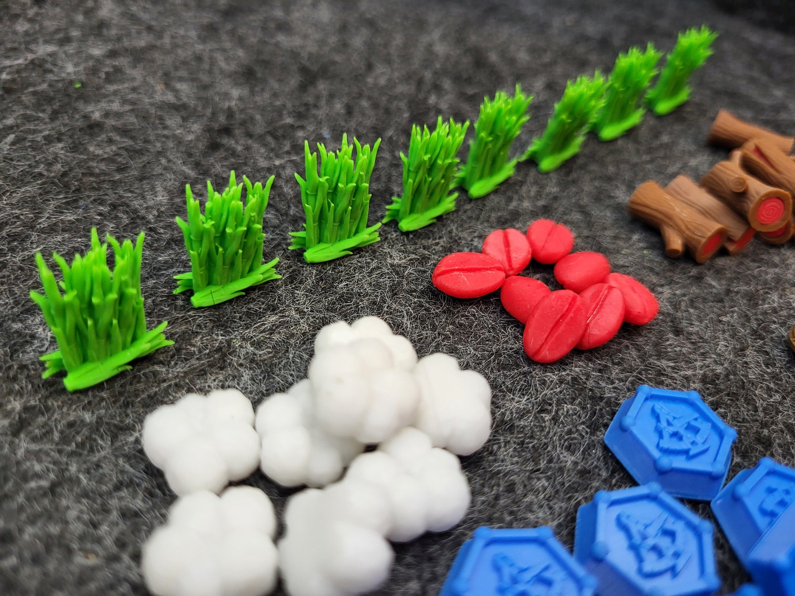 Realistic Resource Tokens Kit Compatible With Brazil Imperial Board ...