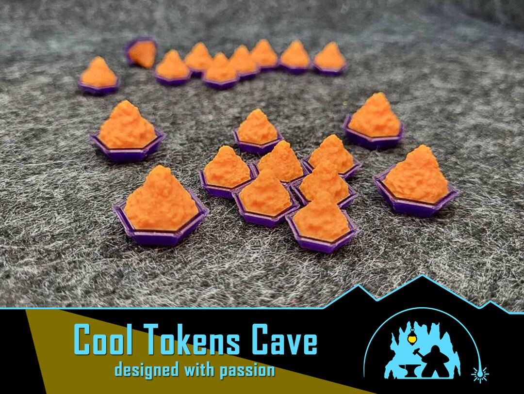 Spice / Melange Tokens Can Be Used in Dune: Empire (24pcs) - Etsy