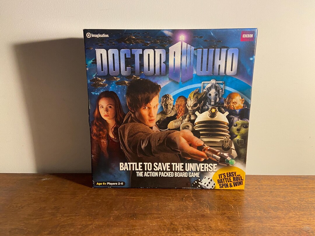 Doctor Who Battle to Save the Universe Boardgame - Etsy