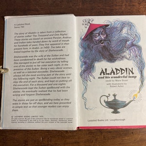 Ladybird Aladdin 1975 - Etsy