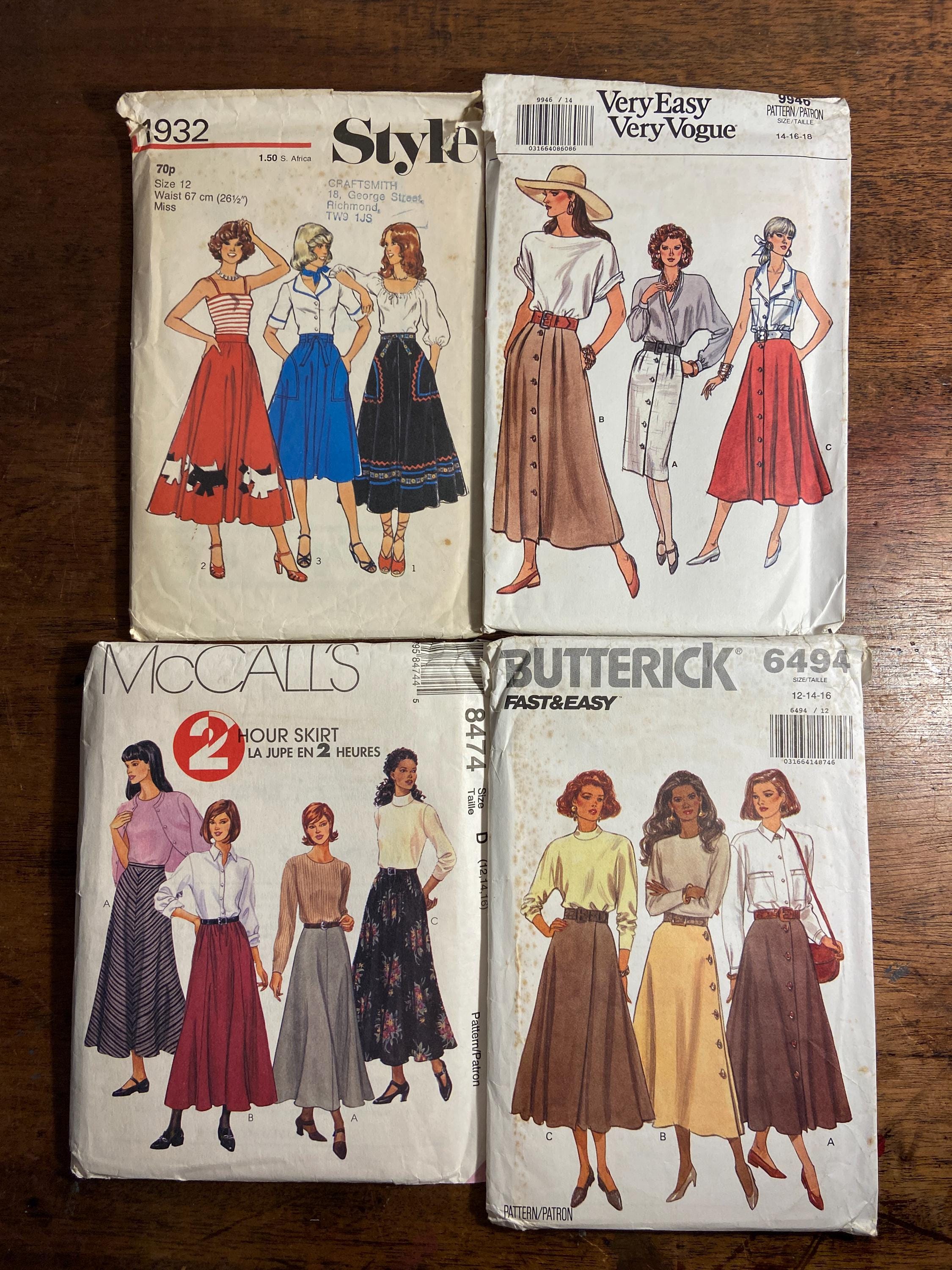 Vintage Ladies Sewing Patterns - Etsy