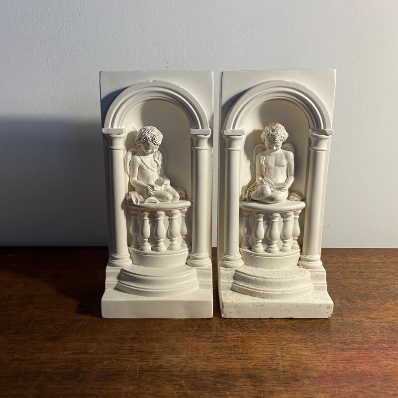 Cherub Bookends - Etsy