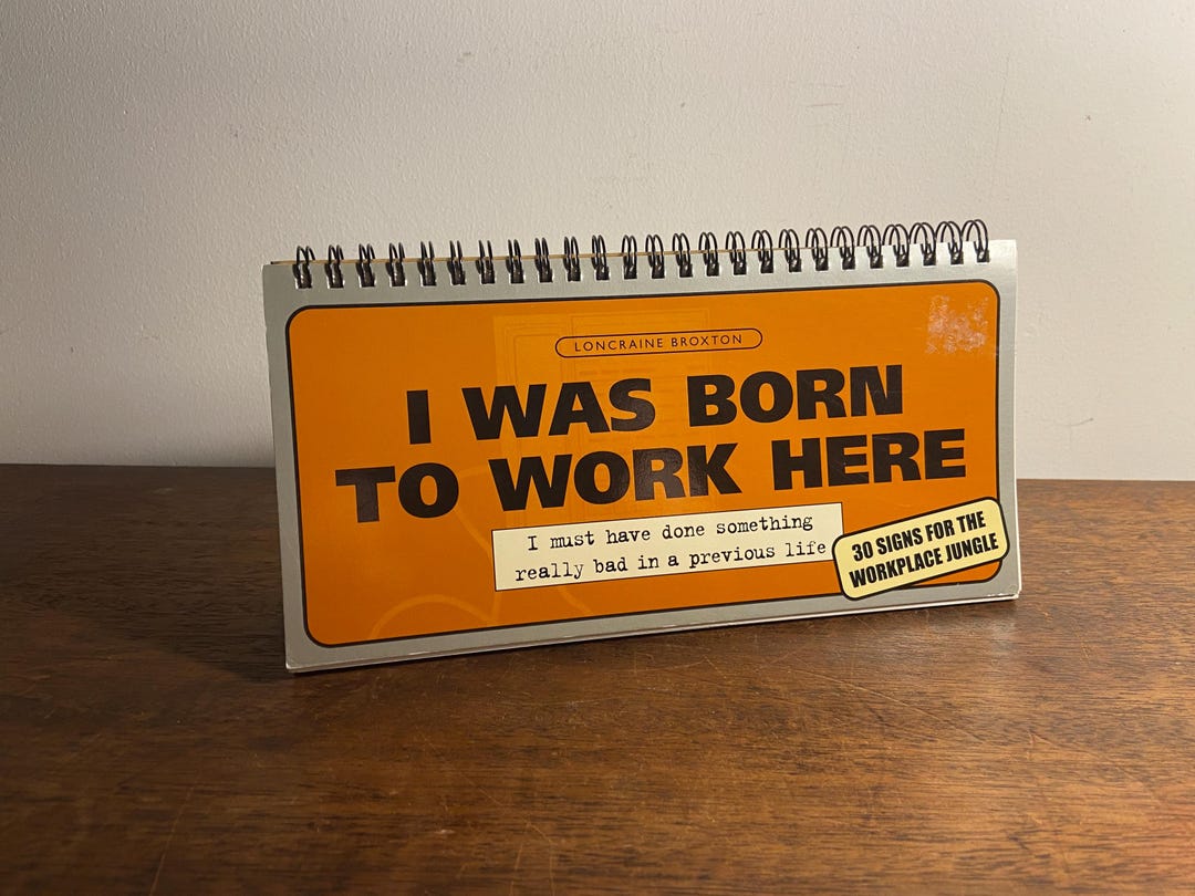 30 Workplace Signs Flip Book - Etsy