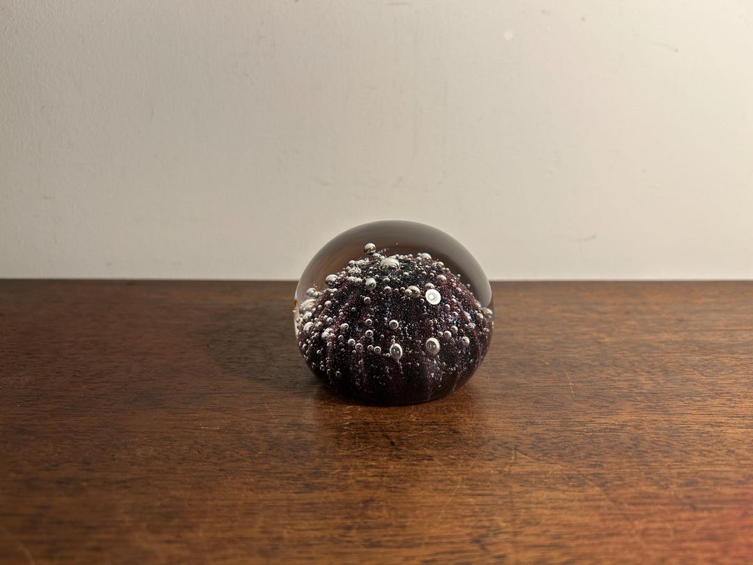 Caithness Sea Urchin Paperweight - Colin Terris 1973 - Etsy