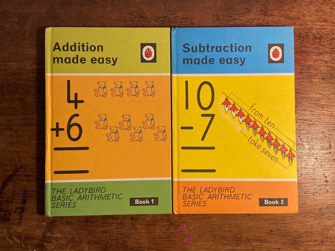 Ladybird Addition and Subtraction Books 1967 - Etsy
