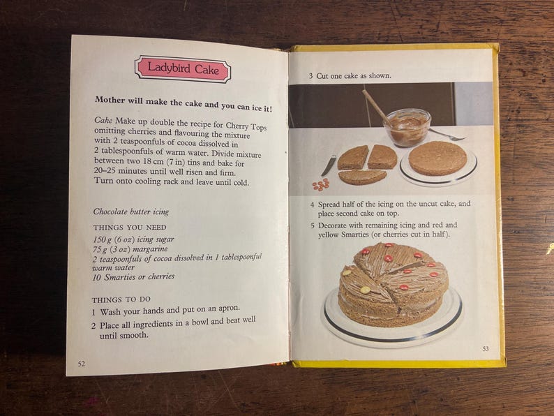 Ladybird Cooking With Mother 1977 - Etsy