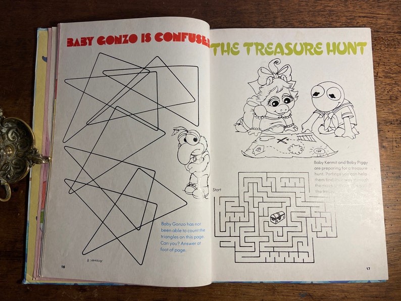 Muppet Babies Annual 1987 - Etsy