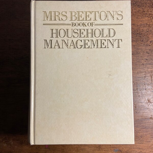 Mrs Beeton Book - Etsy