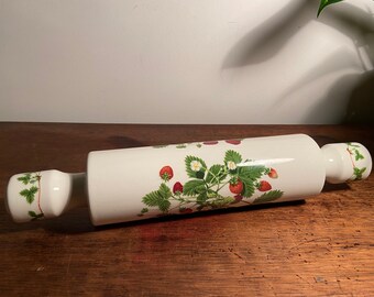 Ceramic Rolling Pin Vintage - Etsy