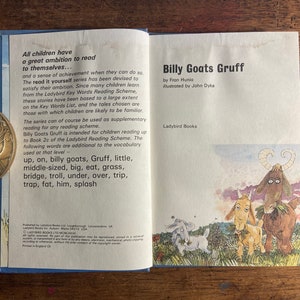 Ladybird Billy Goats Gruff 1977 - Etsy