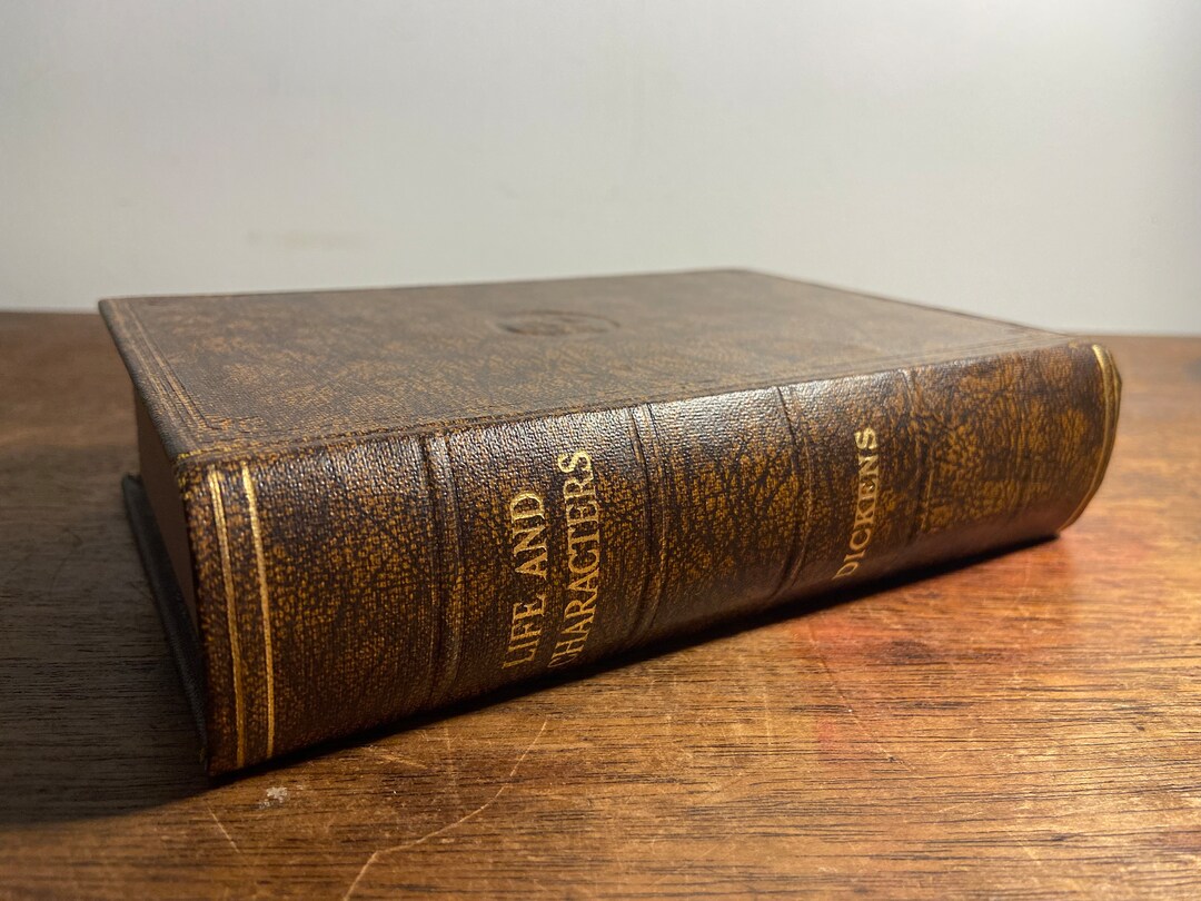 The Life & Characters of Charles Dickens Book - Etsy