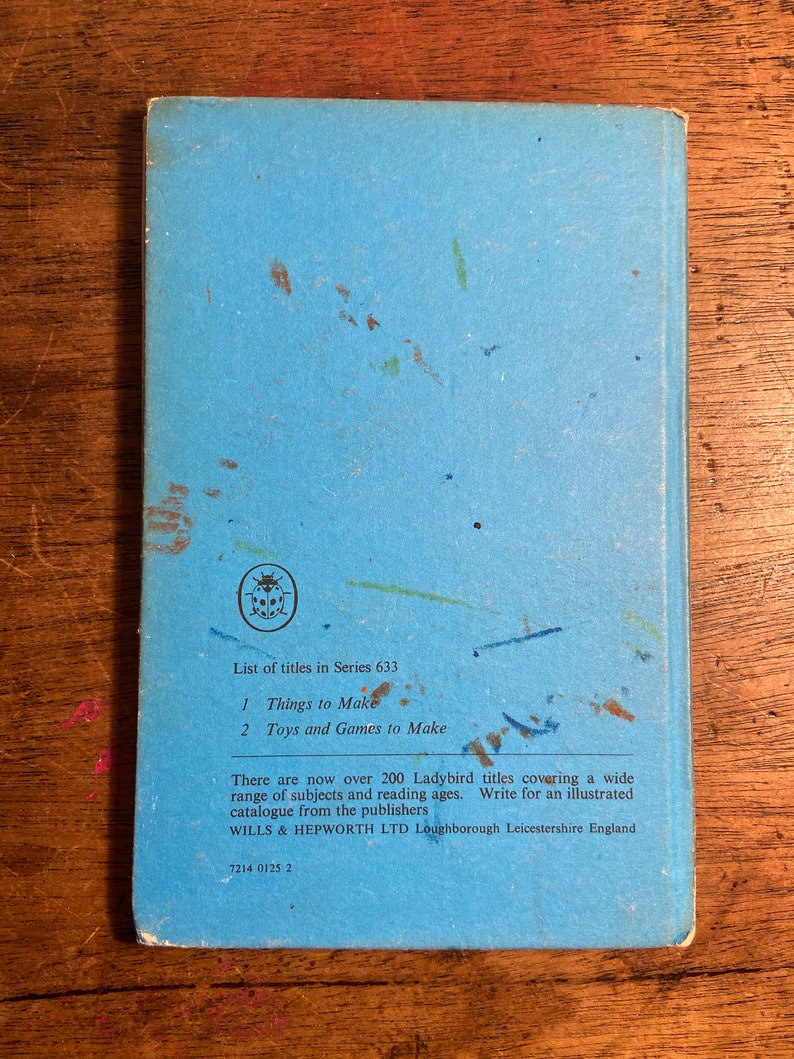 The Ladybird Book of Things to Make 1963 - Etsy