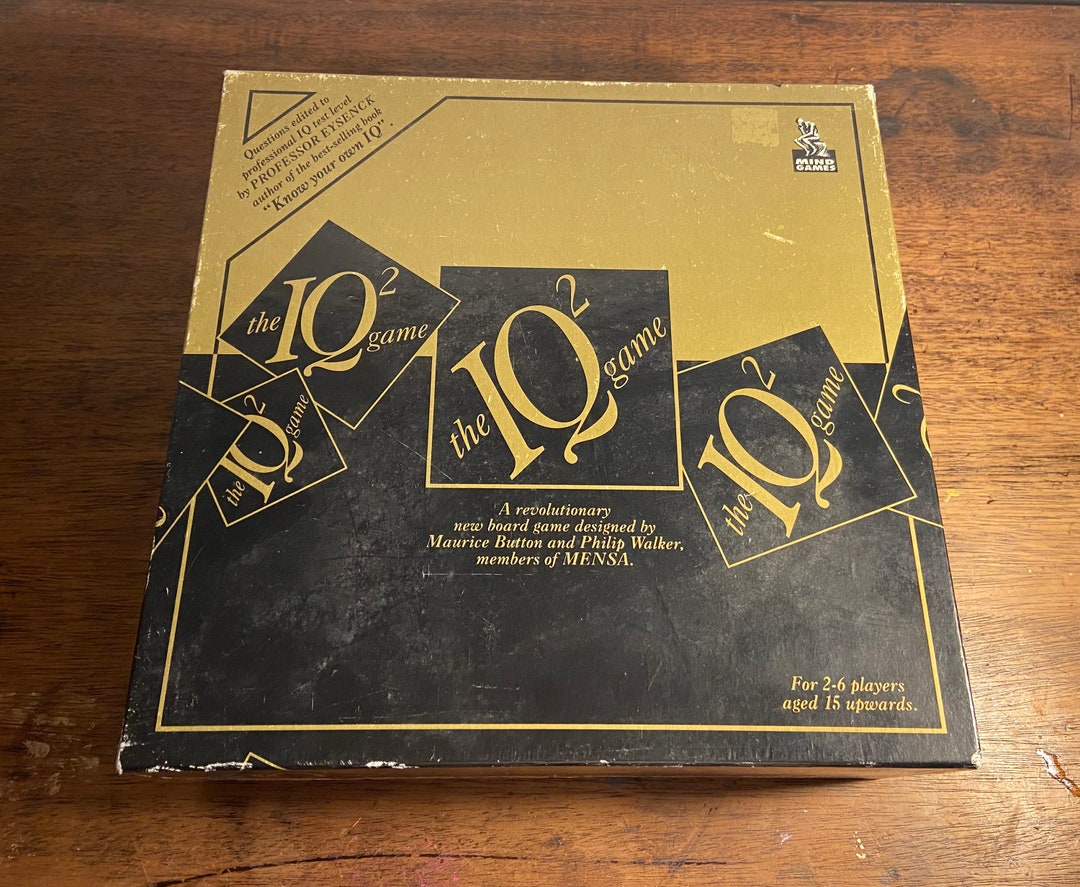 The IQ Game 1992 - Etsy