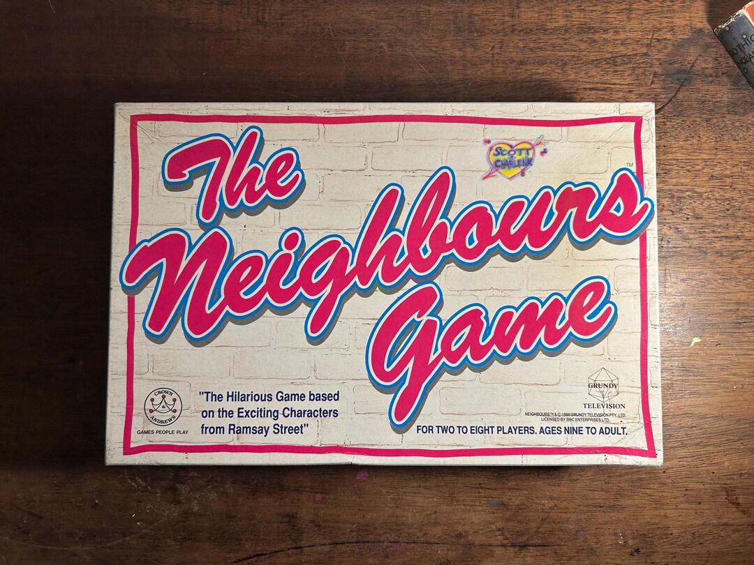 The Neighbours Game - Etsy