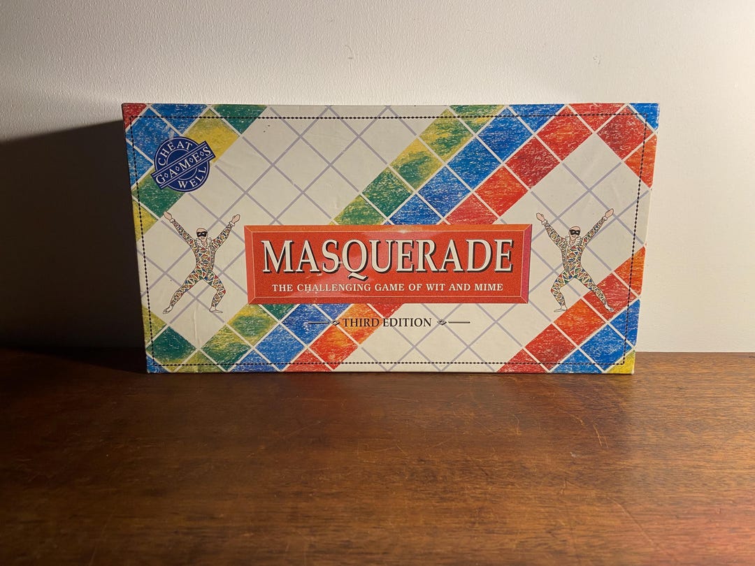 Masquerade Board Game - Etsy