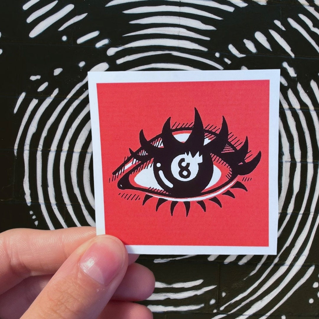 Trippy Eye Sticker for Laptop, Notebook, Water Bottle [normal or Holo ...