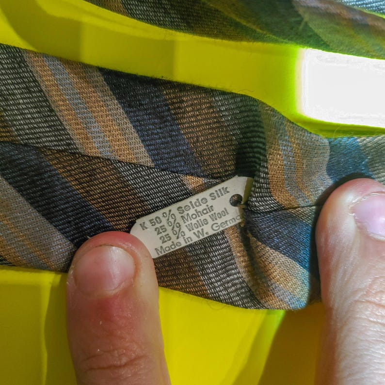 Elite Set Vintage Ties Terylene | André Chenier | Hemley - Etsy