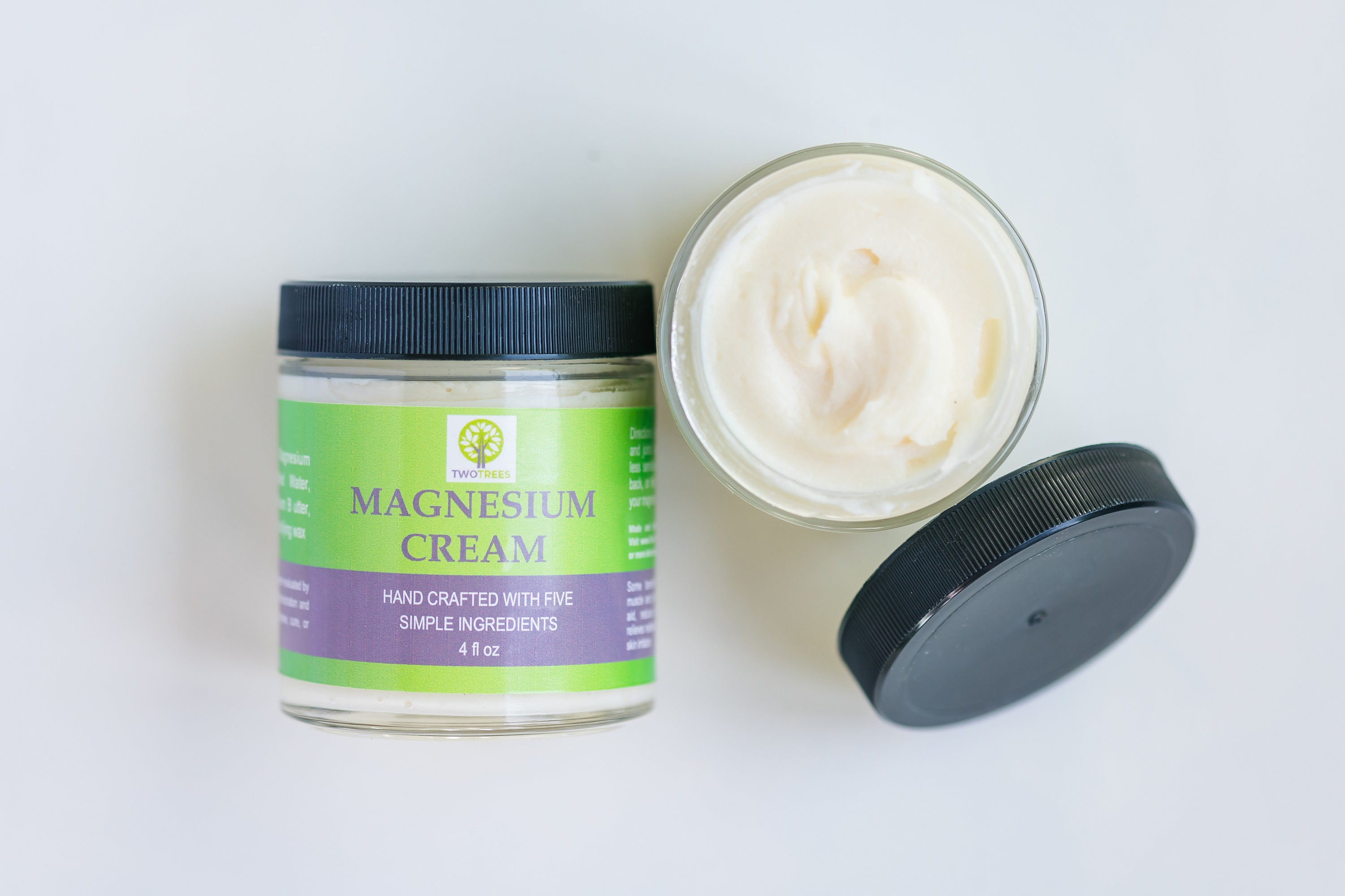 Magnesium Cream by Two Trees Health - Etsy