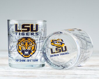 Lsu Decanter Set - Etsy