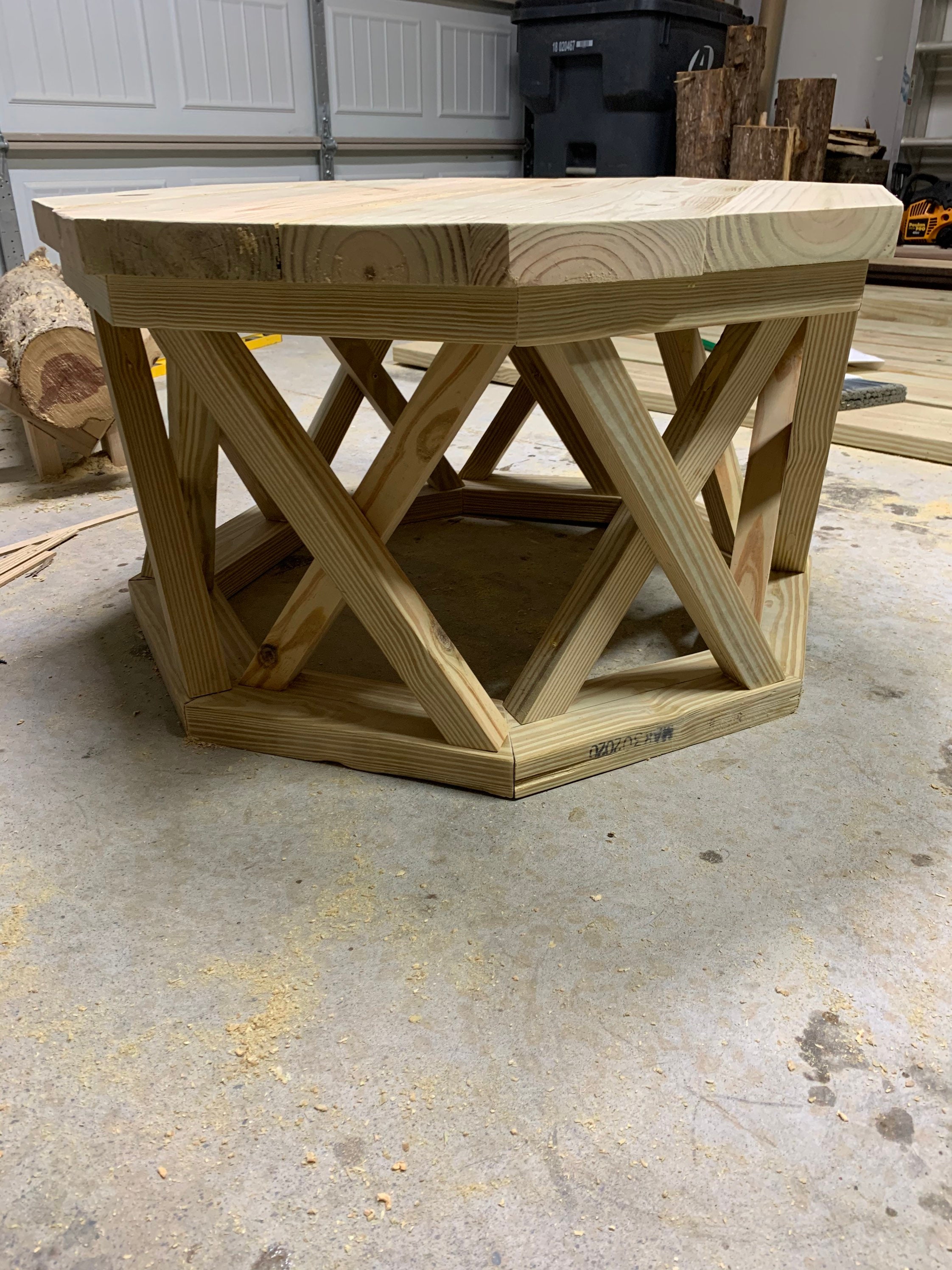 Octagon Table - Etsy