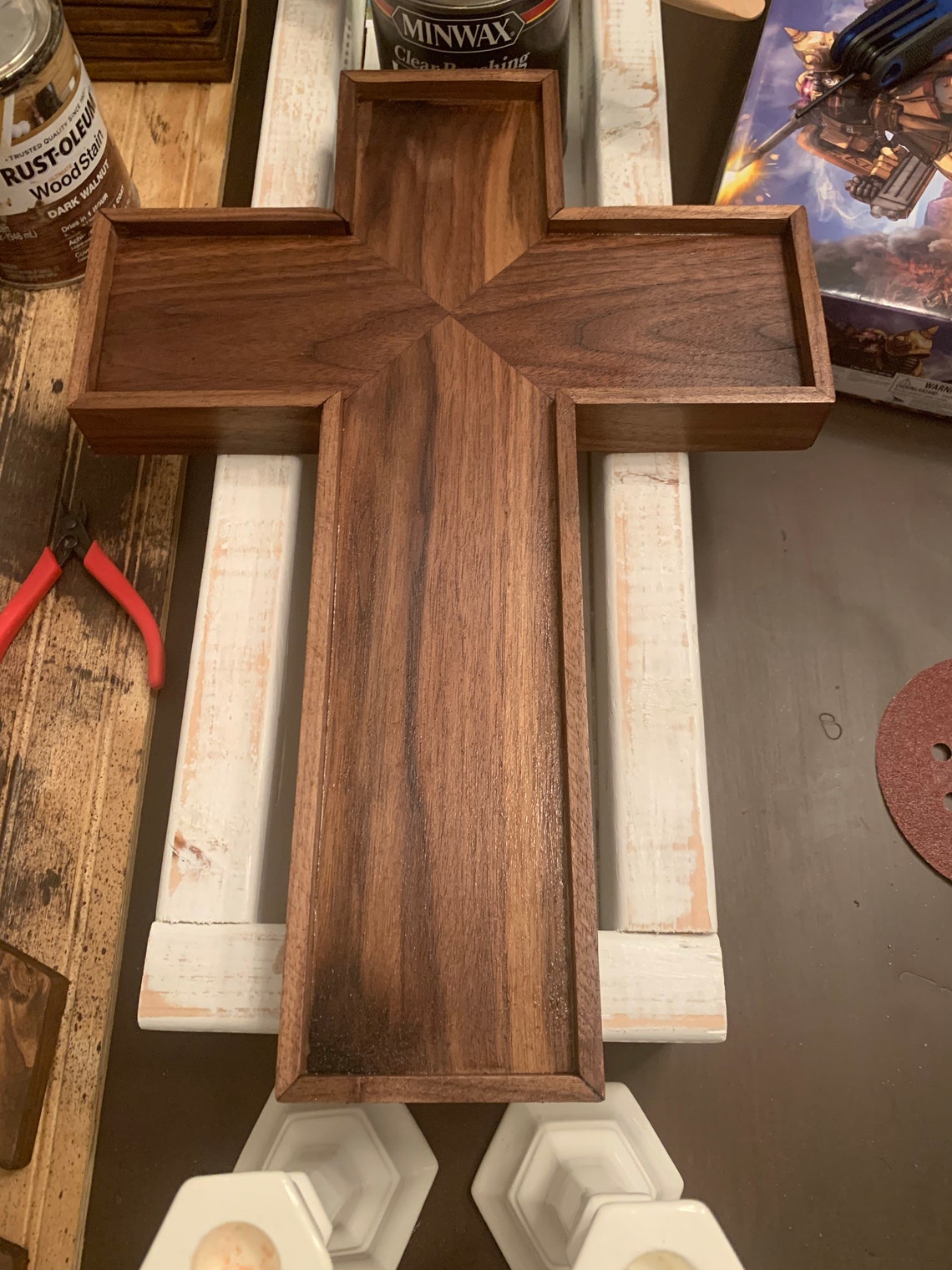 Wooden Cross Decor - Etsy