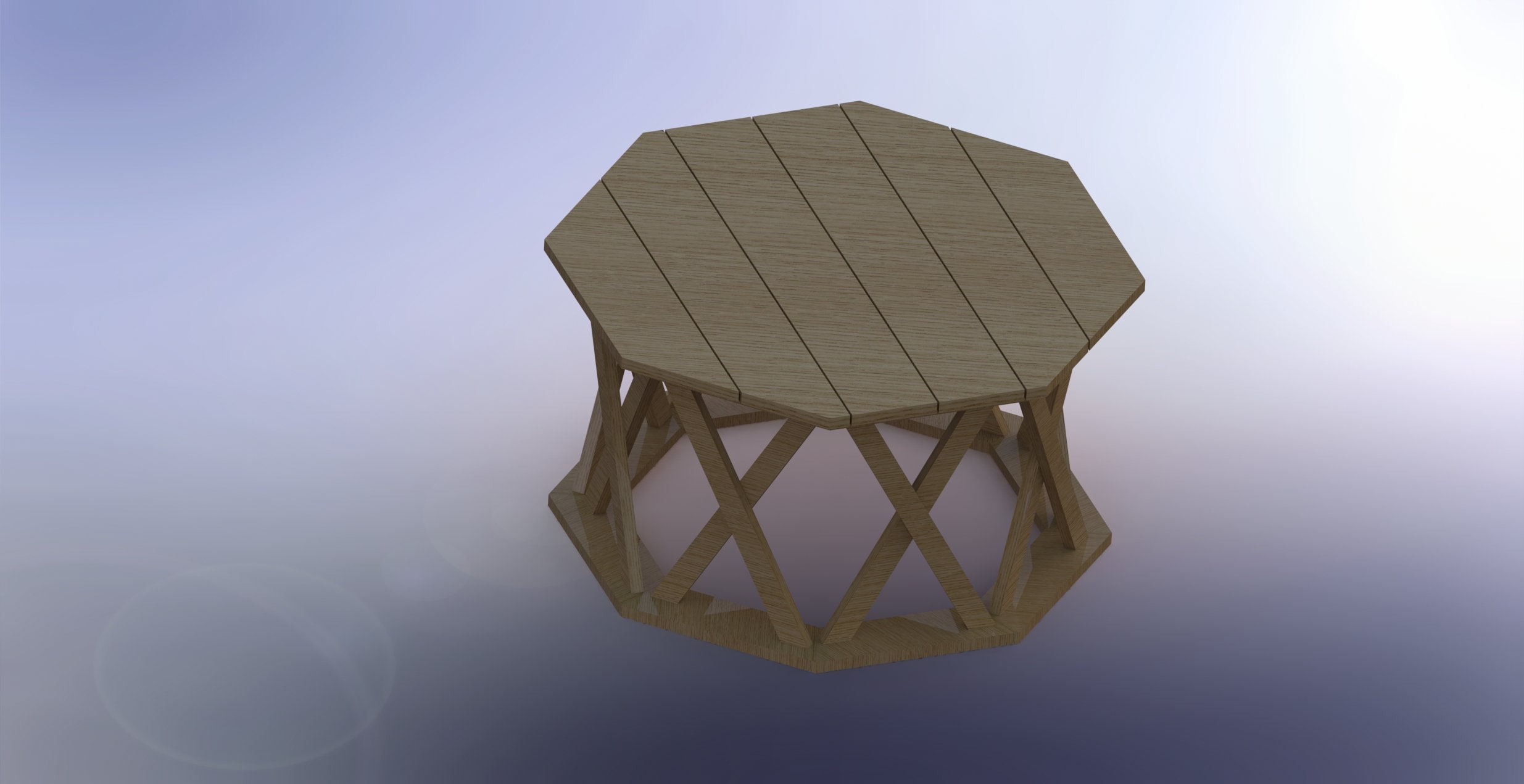 Octagon Table - Etsy