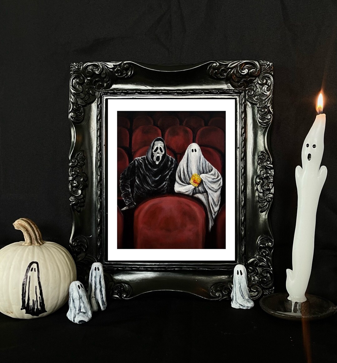 PRINT- “ghostface” - Etsy