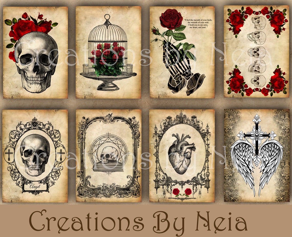 Printable Gothic Symbols