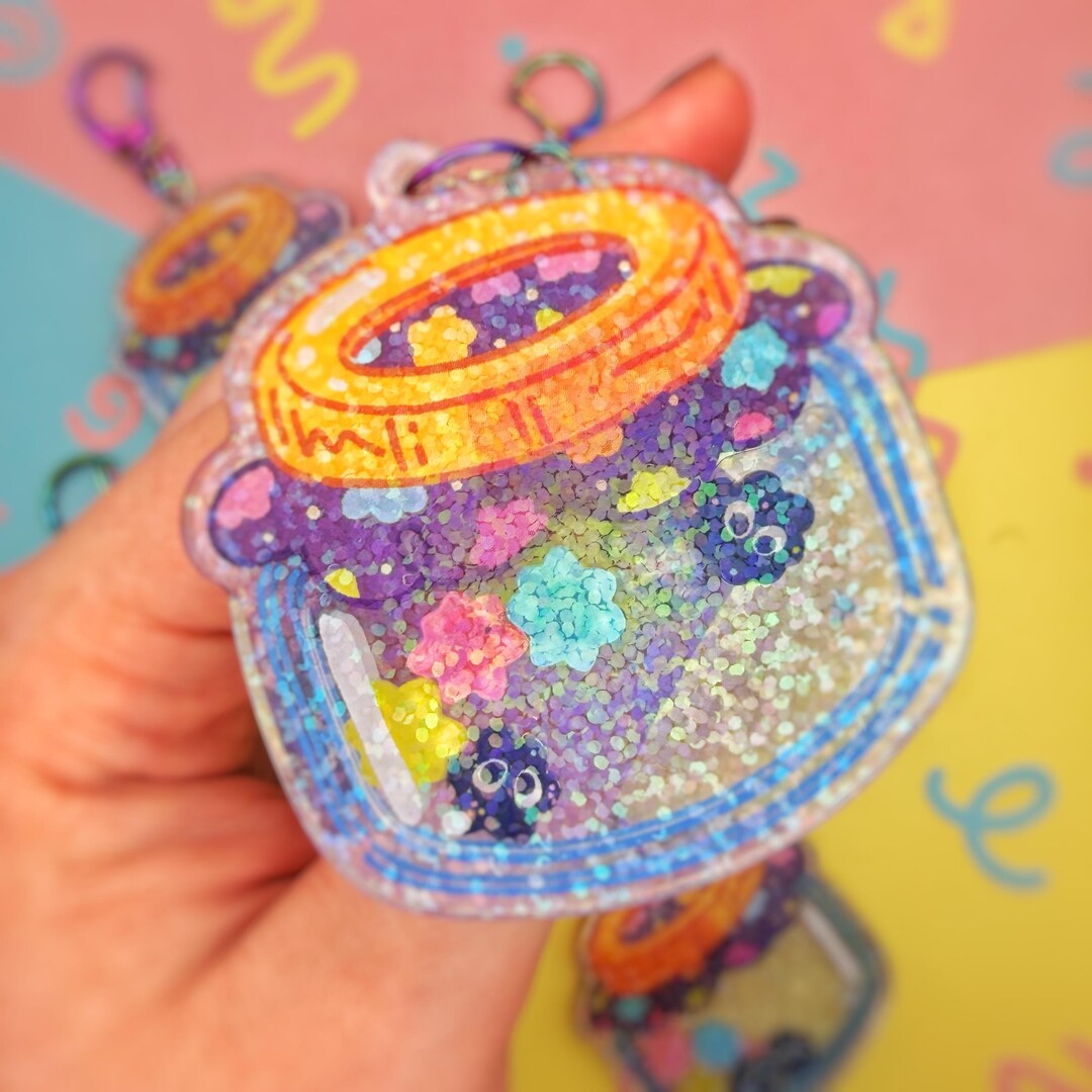 Magical Sprite Jar, Film Inspired Soot Accessory | Holographic Glitter ...
