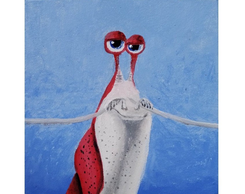Finding Nemo and Jacques Painting - Etsy