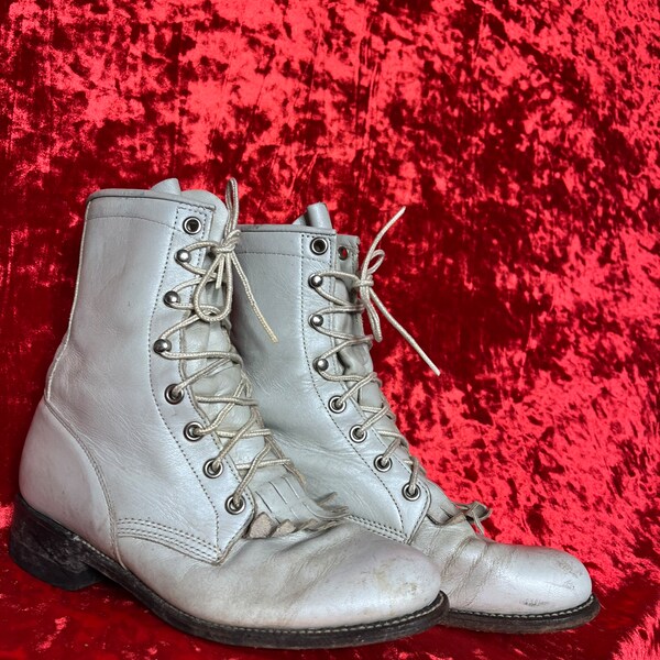 Lace up Ropers - Etsy