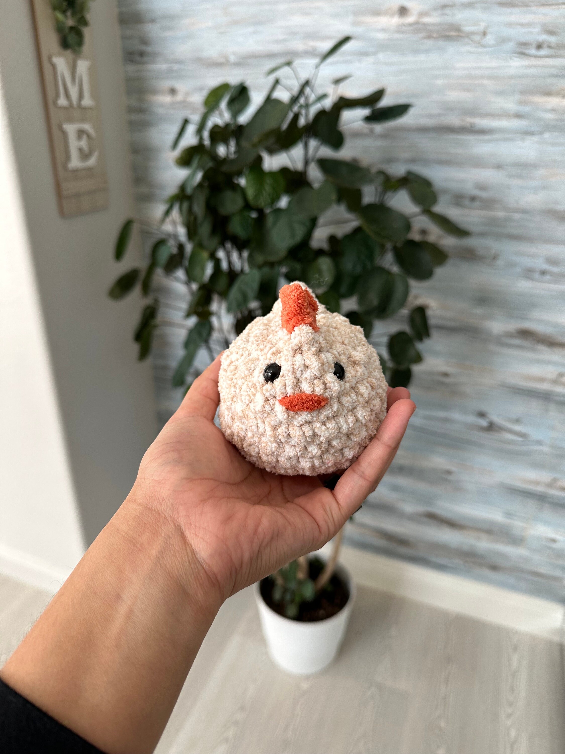 Crochet Chicken Plushie Small Mini Amigurumi Chickens Customizable - Etsy