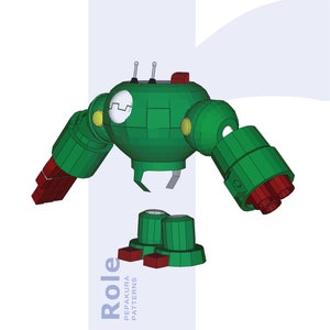 Gustaff Robot - DIY Cosplay Pepakura Foam Template - Etsy