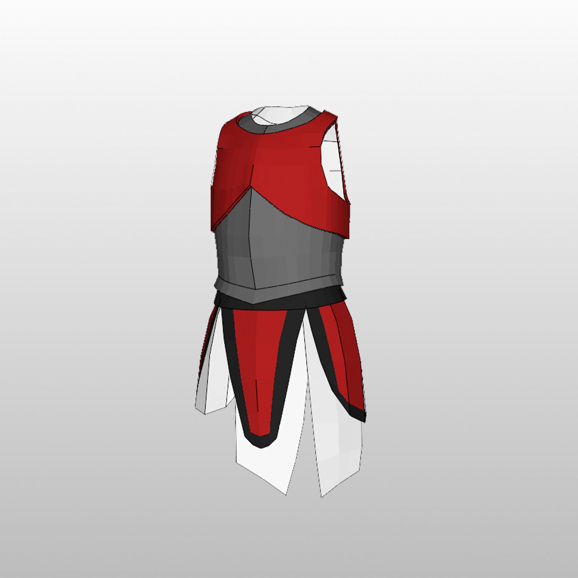 Anja Alpha Armor DIY Cosplay Pepakura Foam Template - Etsy Singapore