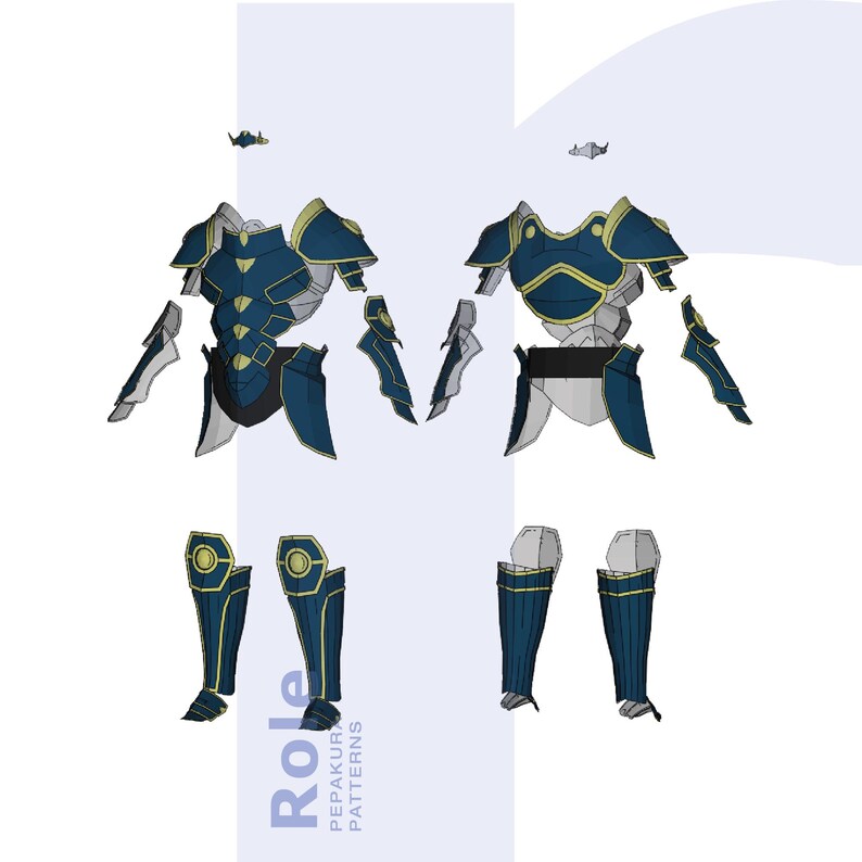Alm Conqueror - DIY Cosplay Pepakura Foam Templates - Etsy