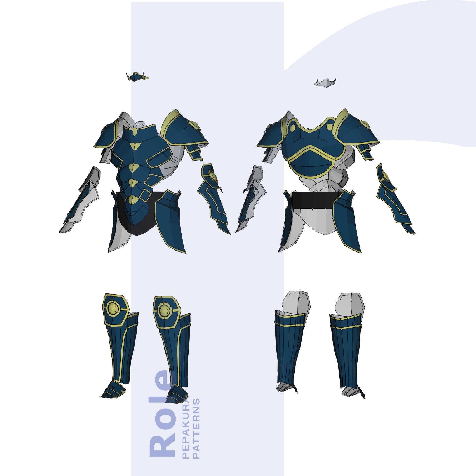 Alm Conqueror - DIY Cosplay Pepakura Foam Templates - Etsy