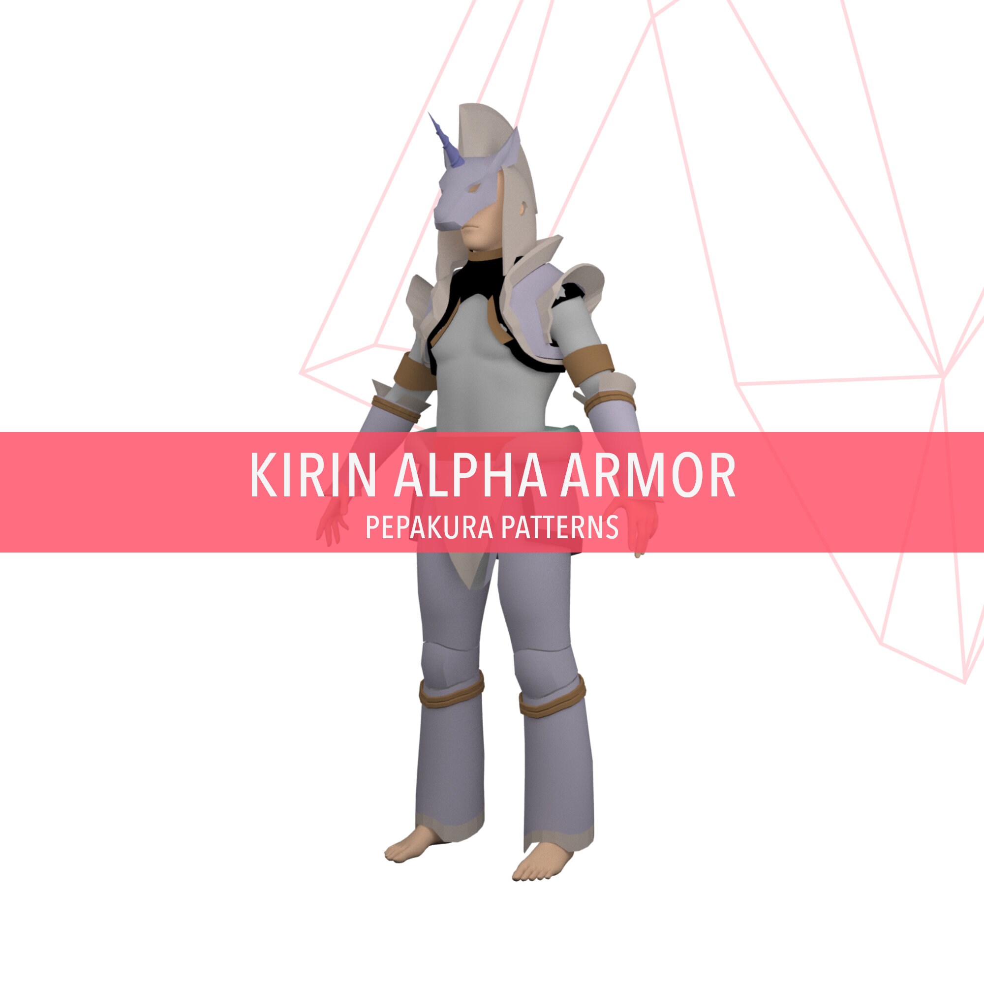 Kirin Alpha DIY Cosplay Pepakura Foam Template - Etsy
