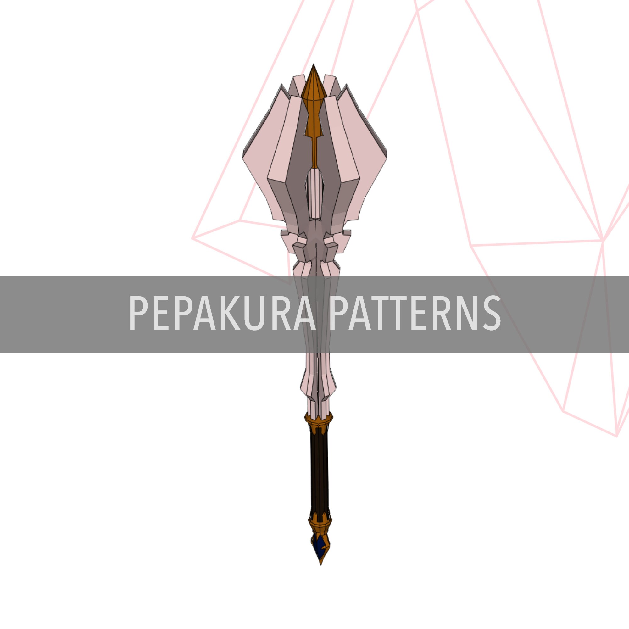 Kisara's Armor DIY Cosplay Pepakura Foam Template - Etsy Canada