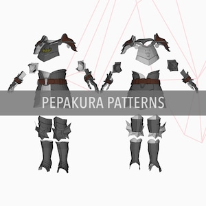 Guard Captain Armor - DIY Cosplay Pepakura Foam Template - Etsy